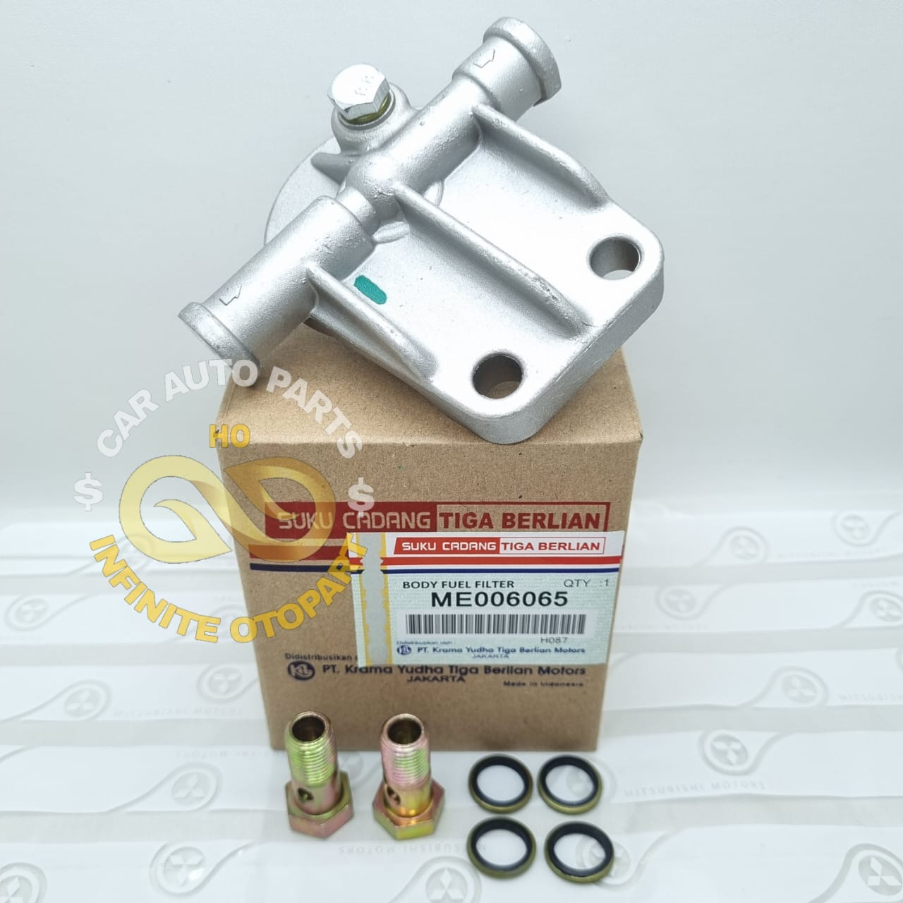 Jual HEAD BRACKET BODY FUEL FILTER RUMAH FILTER SOLAR PS100 PS120 PS125 ...