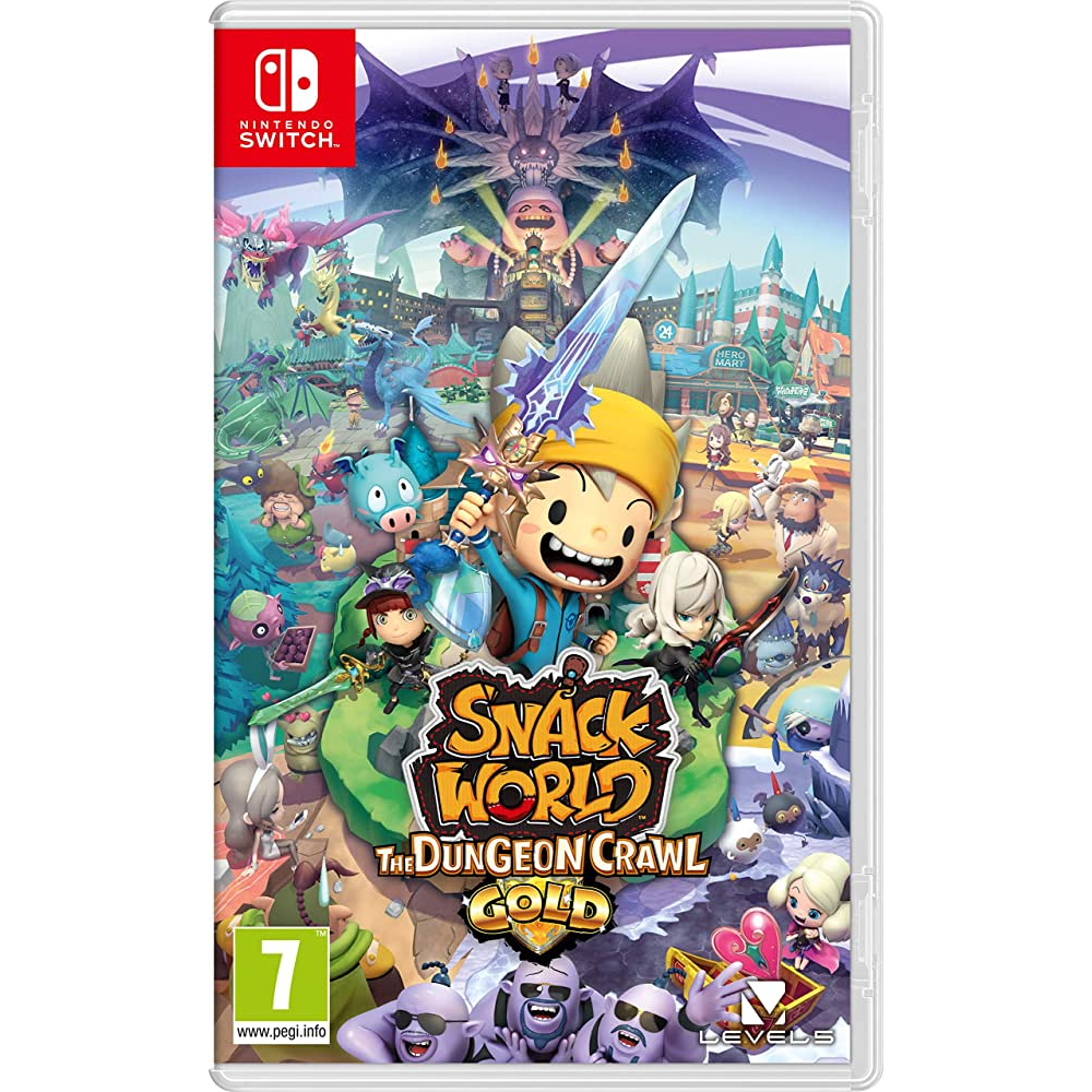 Jual GAME NINTENDO SWITCH CFW SNACK WORLD THE DUNGEON CRAWL GOLD ...