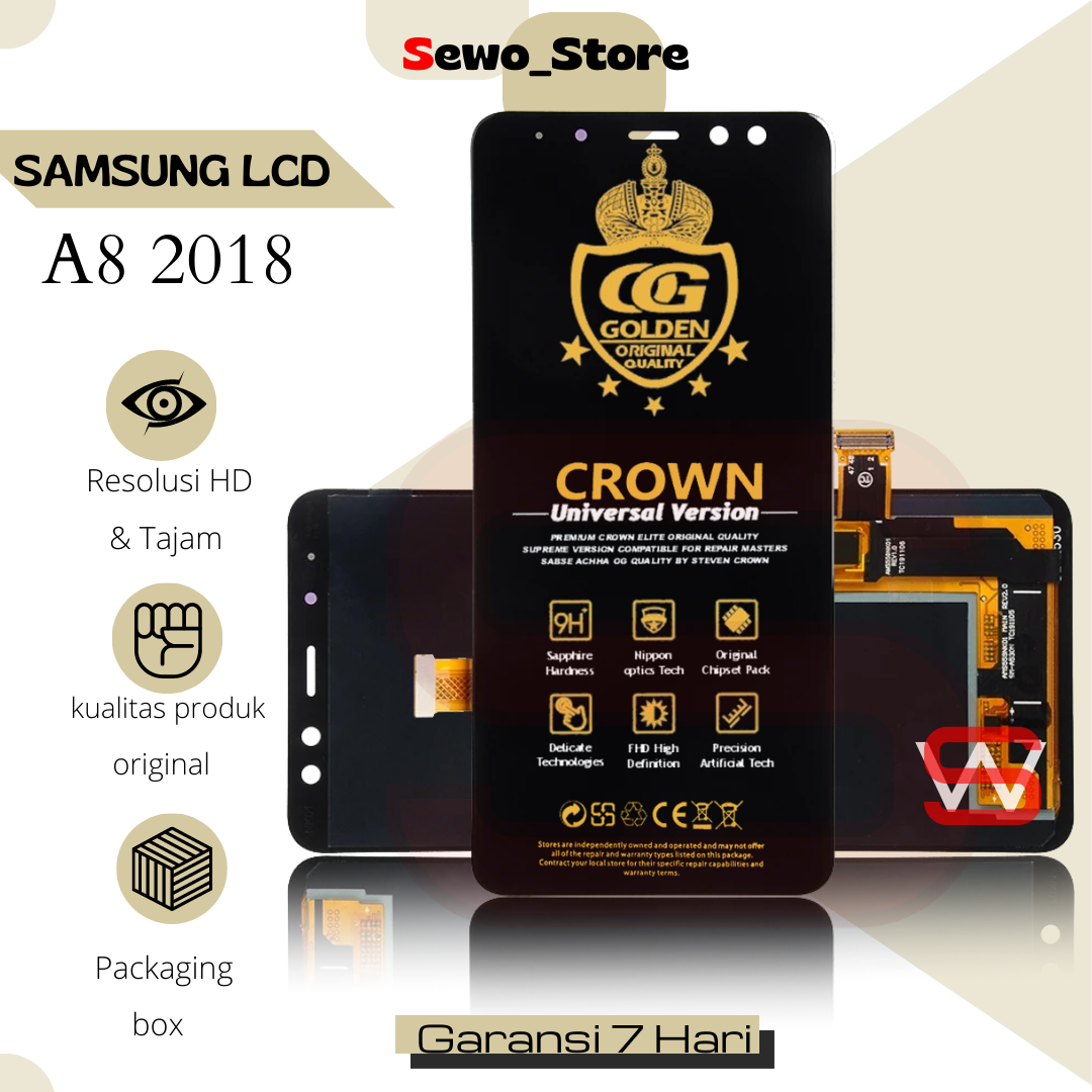 Jual LCD TOUCHSCREEN SAMSUNG GALAXY A8 2018 / A530 INCELL FULLSET COMPLETE | Shopee Indonesia