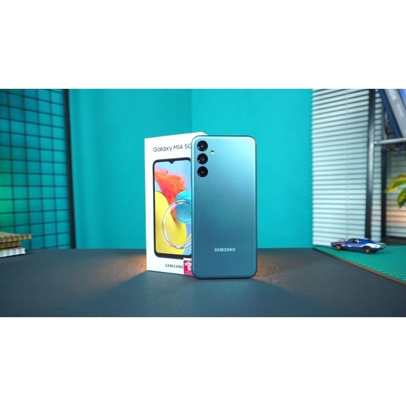 Jual samsung M14 5G 4/128 GB exs review | Shopee Indonesia