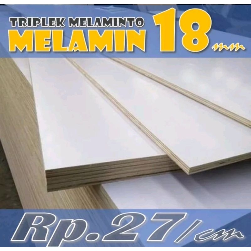 Jual Triplek Melamin Custom, Triplek melamin putih, Triplek melamin ...