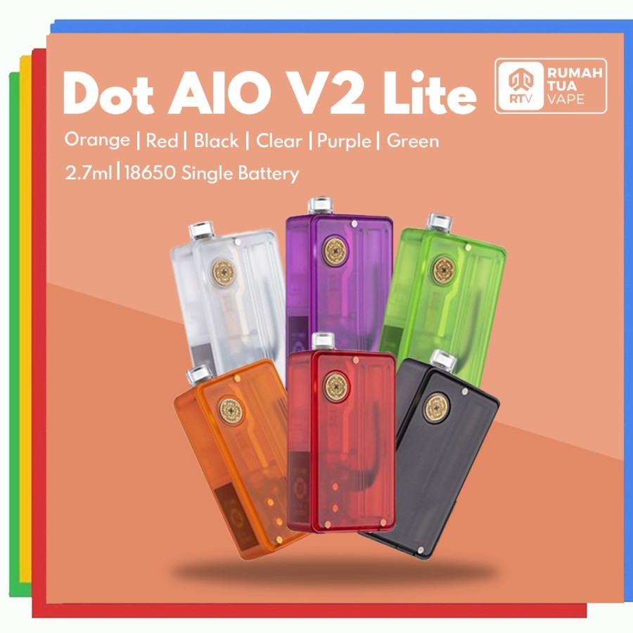 Jual DOTMOD AIO V2 LITE SERIES AUTHENTIC 100% GUARANTEE | Shopee Indonesia