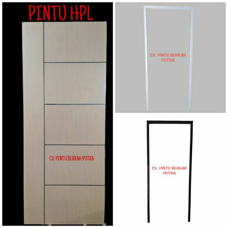 Jual PINTU MINIMALIS HPL+KUSEN | Shopee Indonesia
