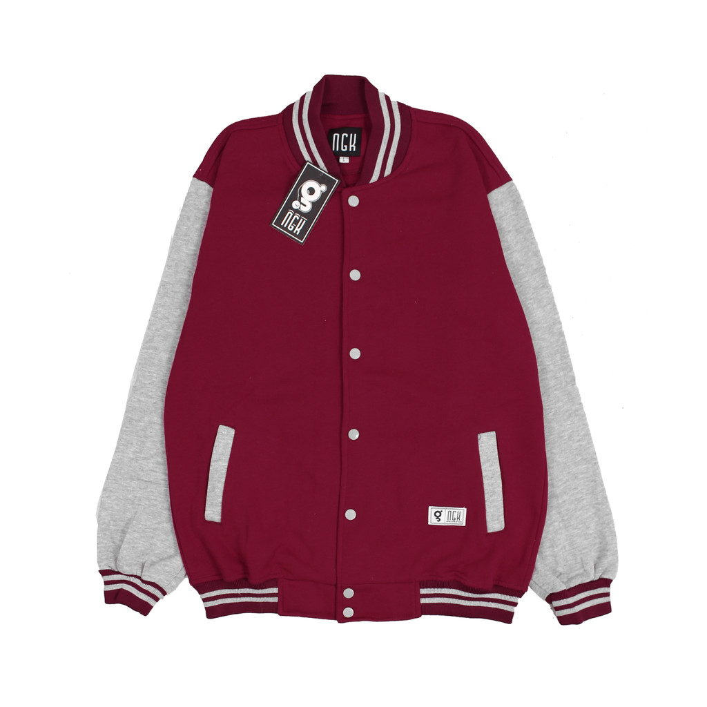 Jual Jaket Baseball Varsity Jacket Distro Dewasa Cowok Cewek Unisex ...