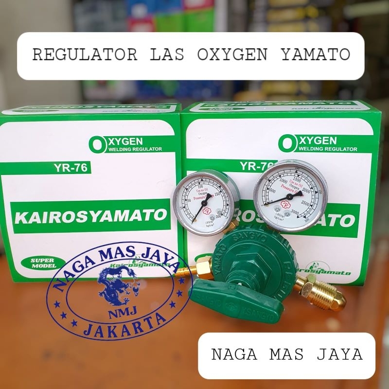 Jual REGULATOR LAS OXYGEN KAIROS YAMATO / REGULATOR OKSIGEN YAMATO / REGULATOR GAS OXYGEN YAMATO ...