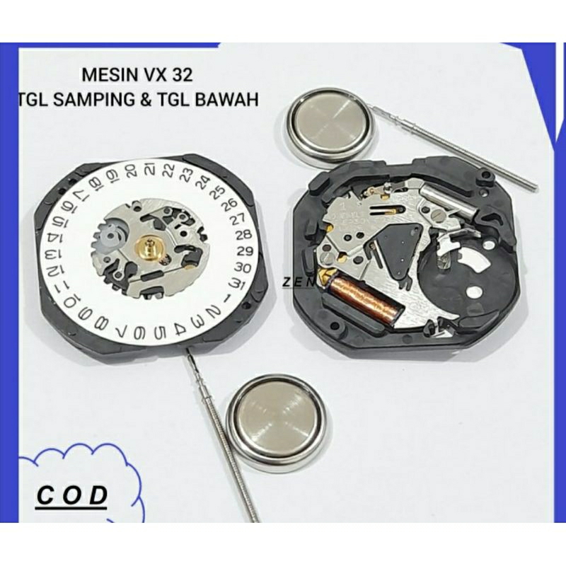 Jual mesin jam tangan vx 32 Epson Japan | Shopee Indonesia