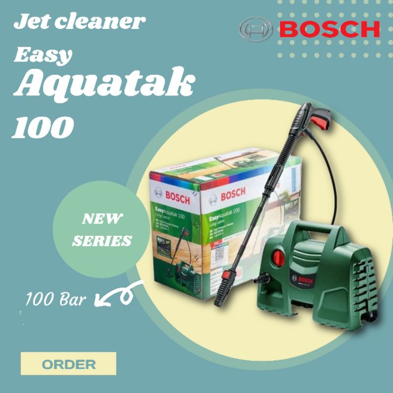Jual BOSCH- Pressure Washer Aquatak 100 Bar/BOSCH Easy AQT 100 ...