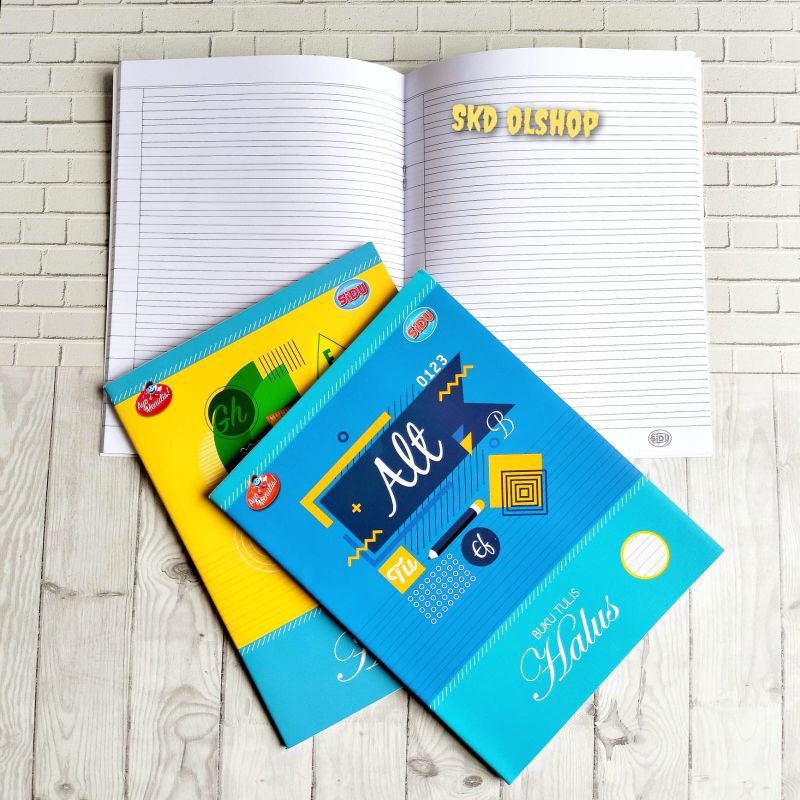 Jual Buku tulis SIDU Garis Tiga Halus 38 Lembar(Isi 10 buku) | Shopee ...
