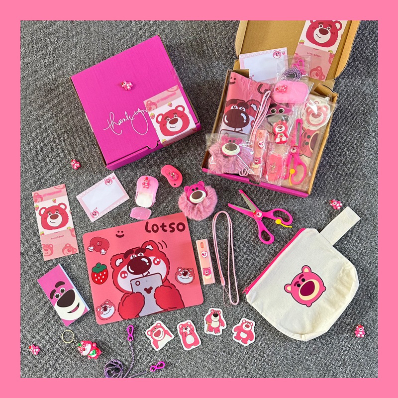 Jual BOX LOTSO GET 15 ITEM | Gift Box Aesthetic | Hampers Wisuda | Kado ...