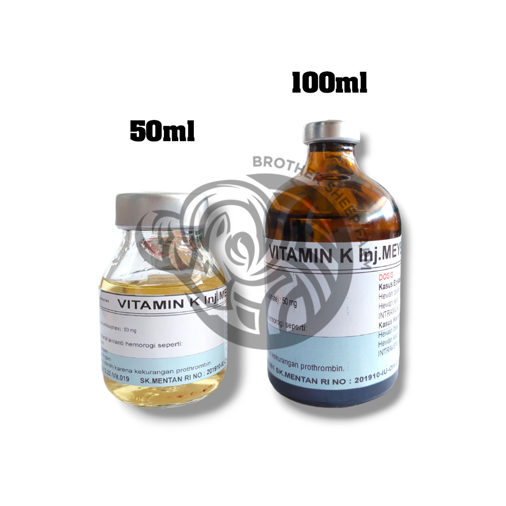 Jual Vitamin K inj Anti Pendarahan/ Hemorogi Hewan Kucing Domba Kambing ...