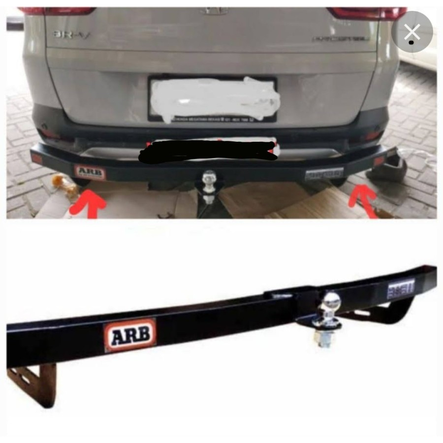 Jual Towing ARB Pengaman bumper mobil BRV 2022-2023 bemper mobil besi ...