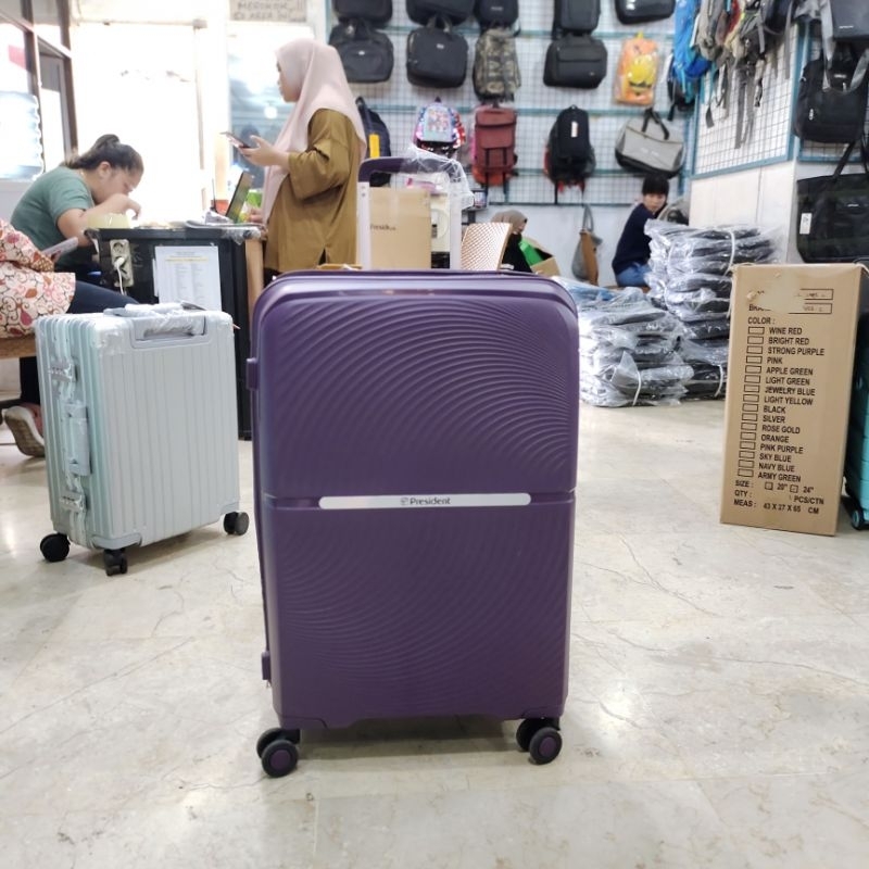 Jual Koper President 1918 Original / size Cabin & Bagasi / TSA 20 - 24 ...