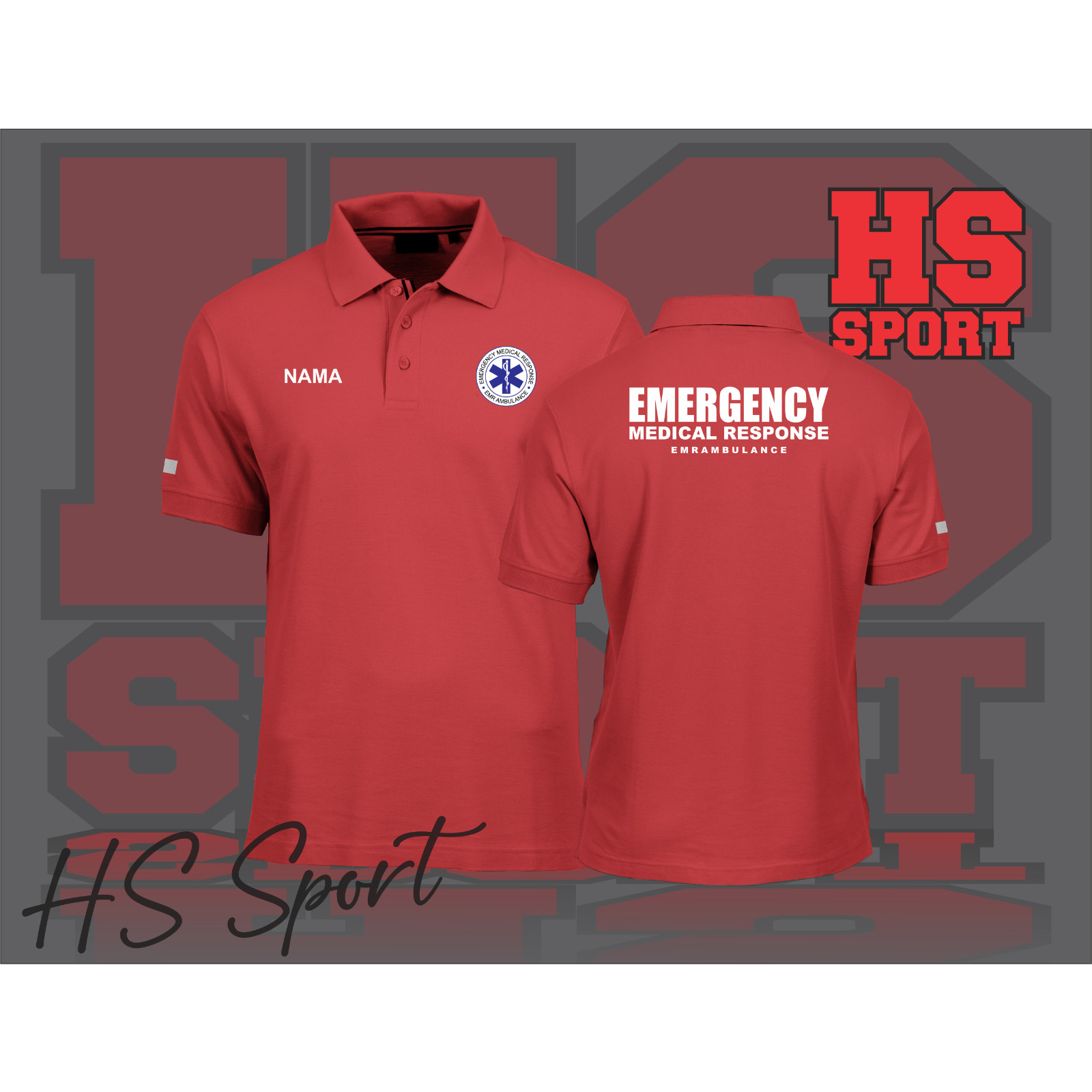 Jual POLO EMERGENCY - BAJU POLO EMERGENCY - BAJU POLO KERAH EMERGENCY ...