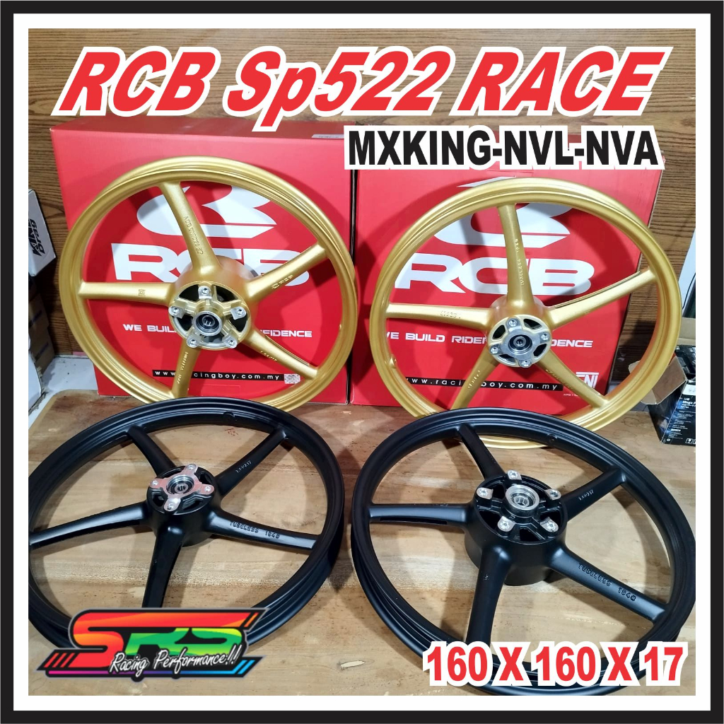 Jual VELG RIM RCB SP522 MX KING / MX 150 / Y15ZR MALAYSIA ORIGINAL ...