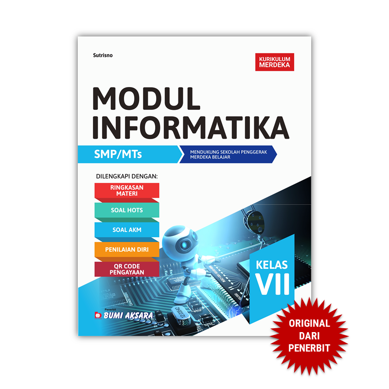 Jual Modul Informatika Kelas VII SMP MTs Kurikulum Merdeka Bumi Aksara | Shopee Indonesia