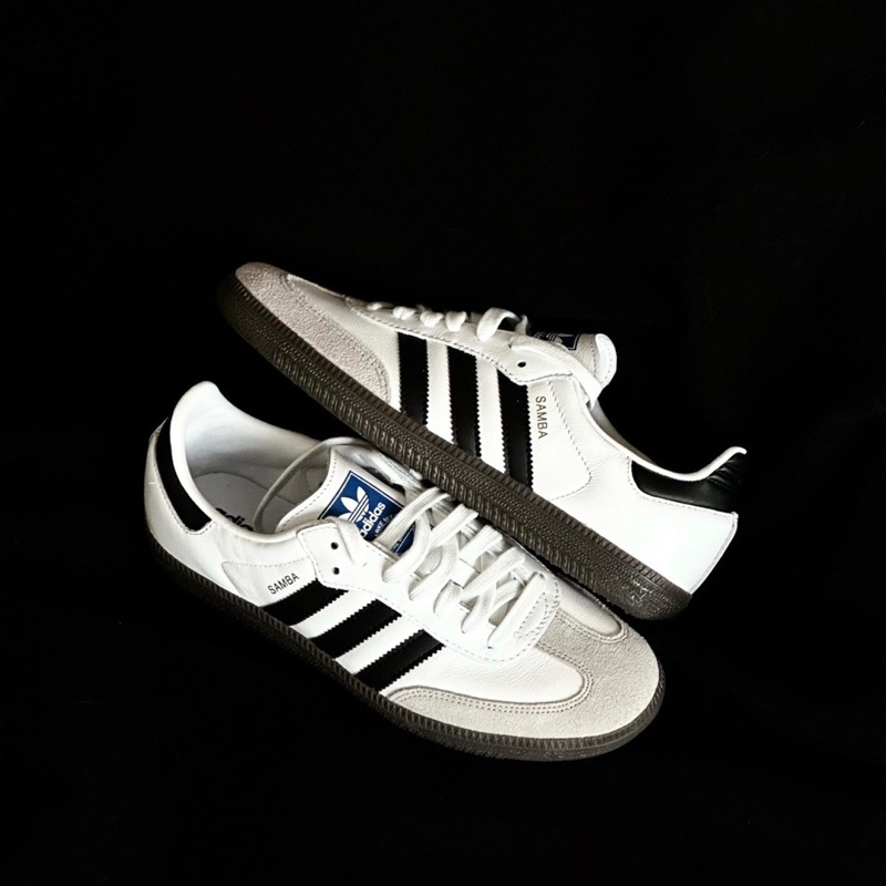 Jual Adidas Samba OG Cloud White Core Black 100% Authentic | Shopee ...