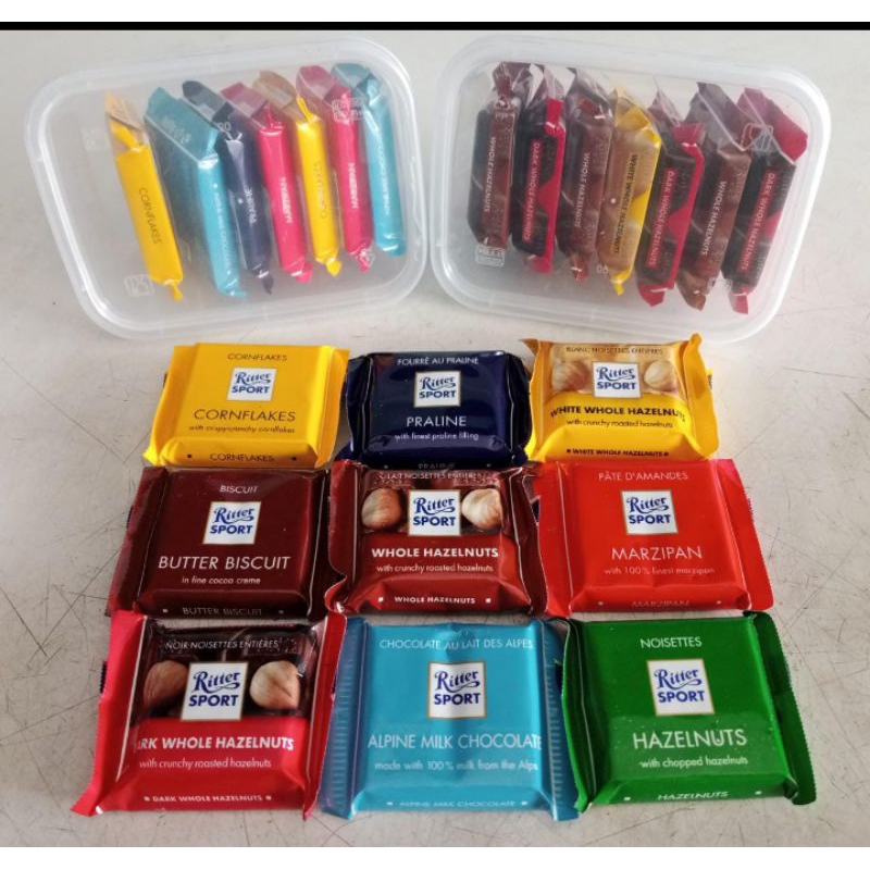 Jual Coklat Ritter sport mini (kemasan box) | Shopee Indonesia