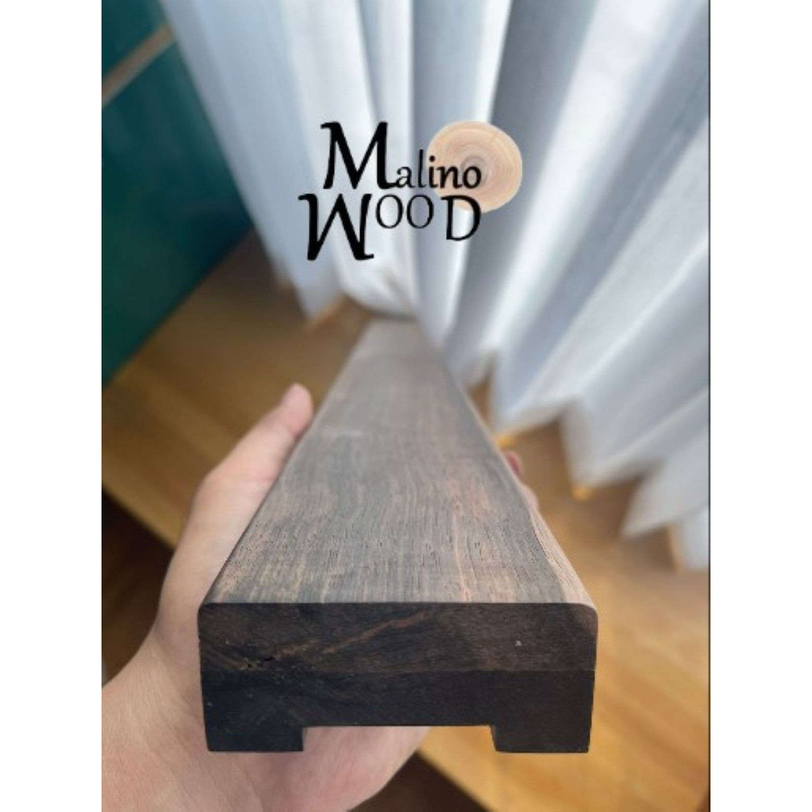 Jual hand rail pegangan railing tangga handle kayu amara minimalis ...