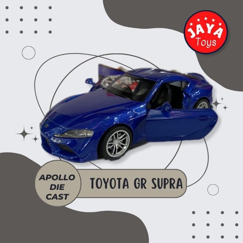 Jual mobil Diecast Apollo toyota gr supra | Shopee Indonesia