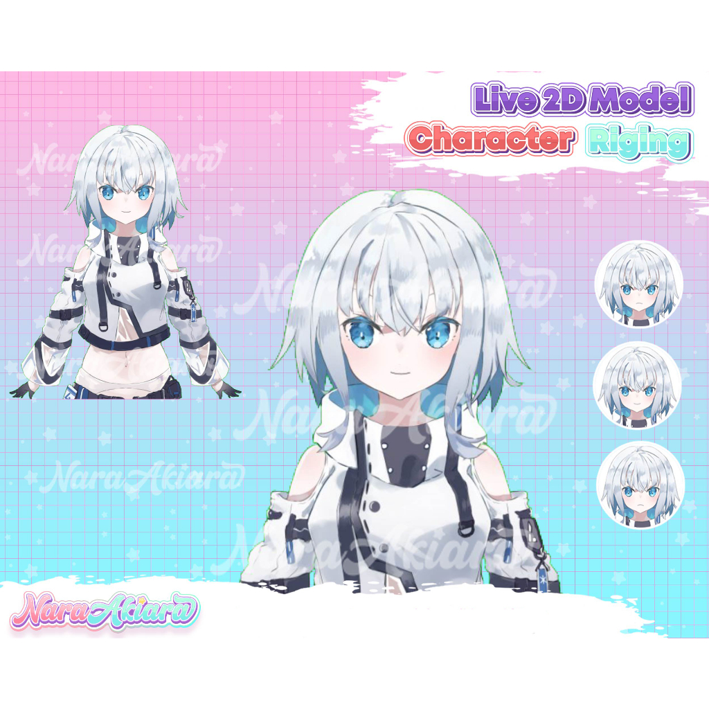 Jual Karakter Anime Vtuber Model Live2D: Solusi Praktis untuk Streaming ...