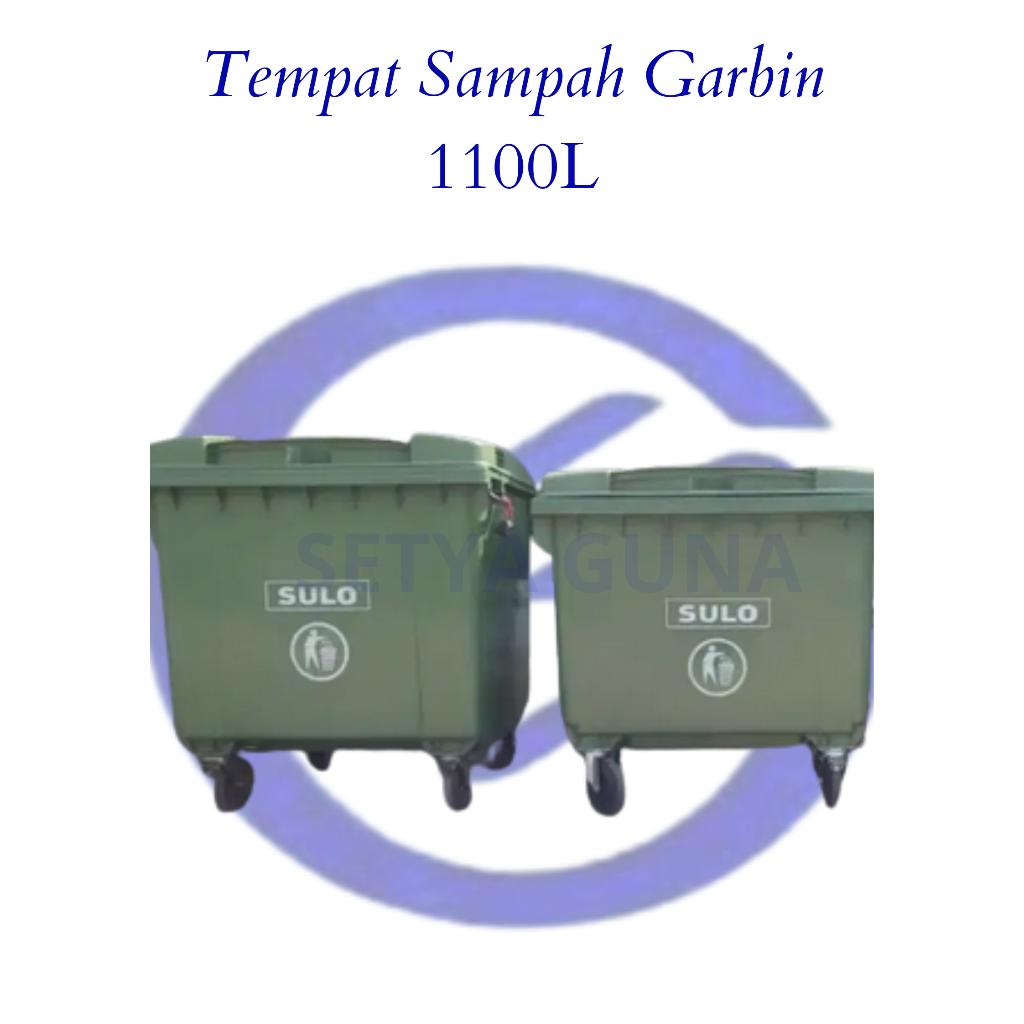 Jual tempat Sampah Sulo Kleen 1100 Liter | Shopee Indonesia