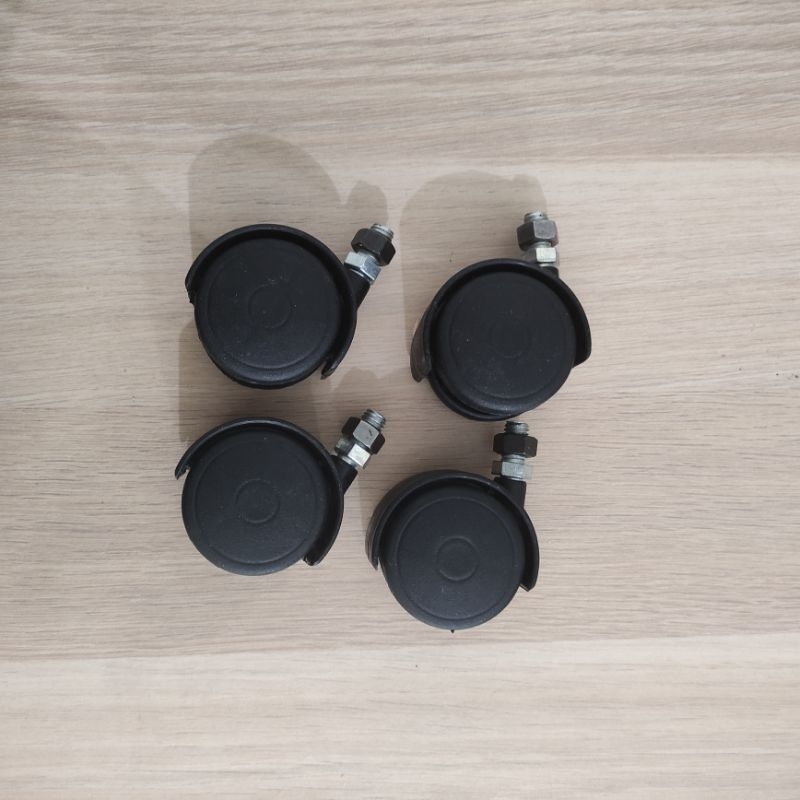 Jual Roda Caster casters 4 pcs troli kandang kucing | Shopee Indonesia
