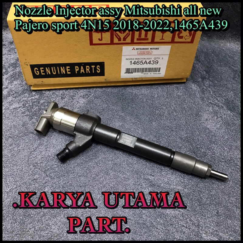 Jual NOZZLE INJECTOR ASSY MITSUBISHI NEW TRITON KL3 2017 UP 1465A439 ...