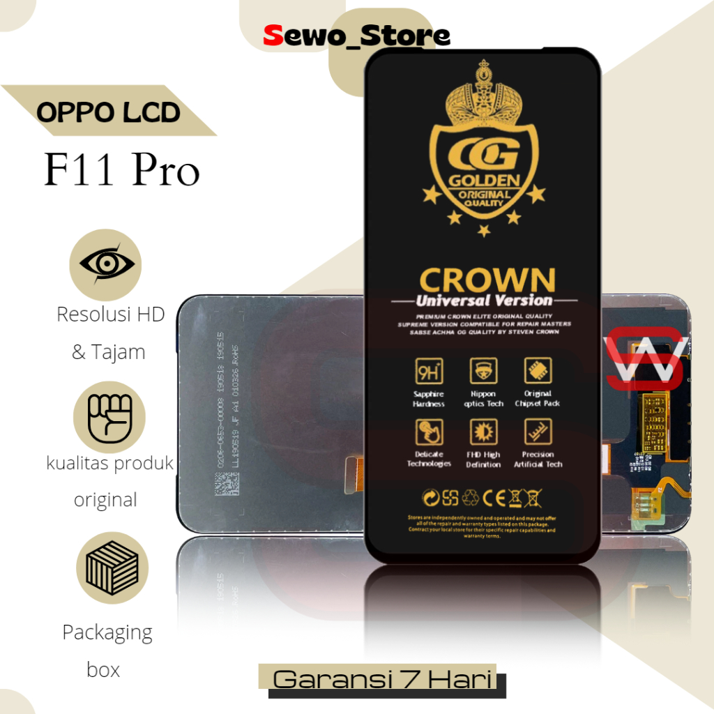 Jual LCD TOUCHSCREEN OPP0 F11 PRO CPH 1969 ORIGINAL FULLSET COMPLETE ...