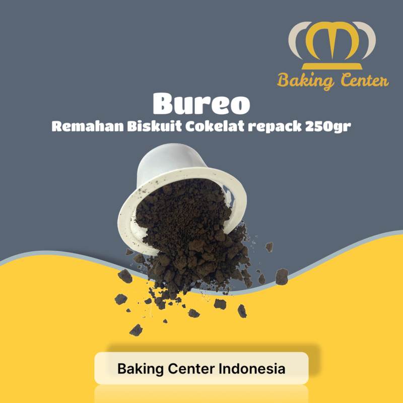 Jual Bureo Remahan Biskuit Cokelat Repack 250gr | Shopee Indonesia