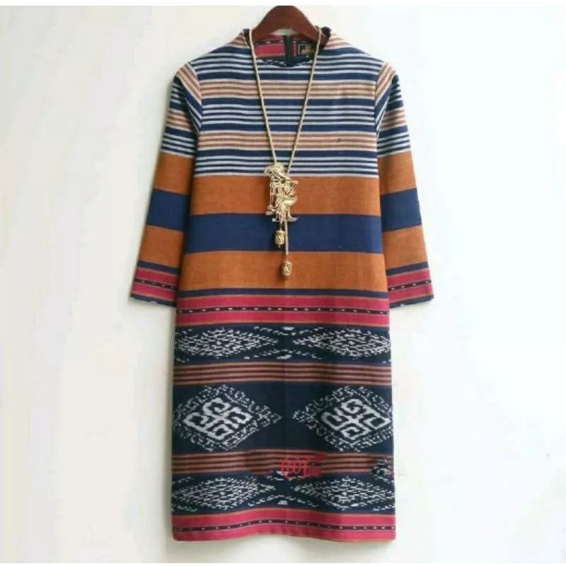 Jual BAJU TENUN- DRESS TENUN- TUNIK TENUN- KEMEJA TENUN- COUPLE TENUN | Shopee Indonesia