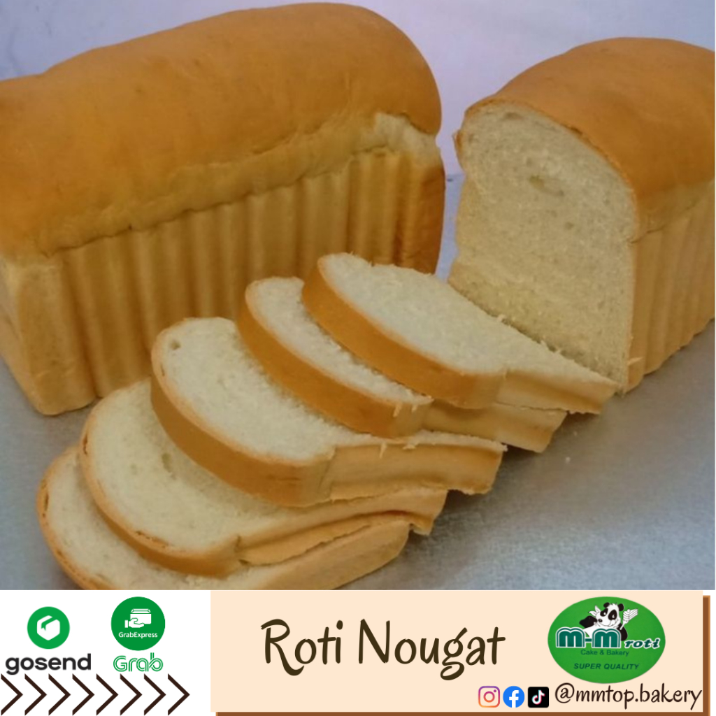 Jual 10 Roti Nugat / Roti Nogat / Roti Nougat / Roti Tawar / Roti Bakar ...