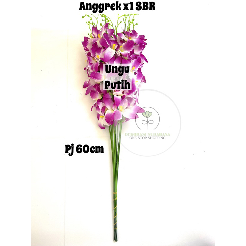 Jual Bunga Anggrek x1 isi 12 / Bunga Lely x1 isi 12 / Kp x1 cab 5 ...