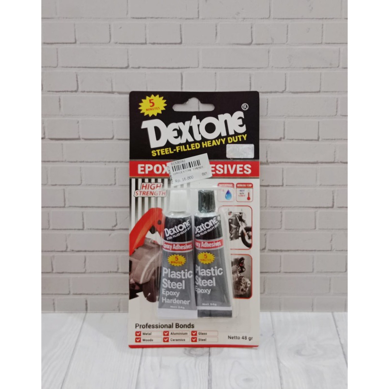 Jual LEM DEXTONE 5 MINUTES 24 GR / LEM KACA / LEM ALUMINIUM / LEM ...