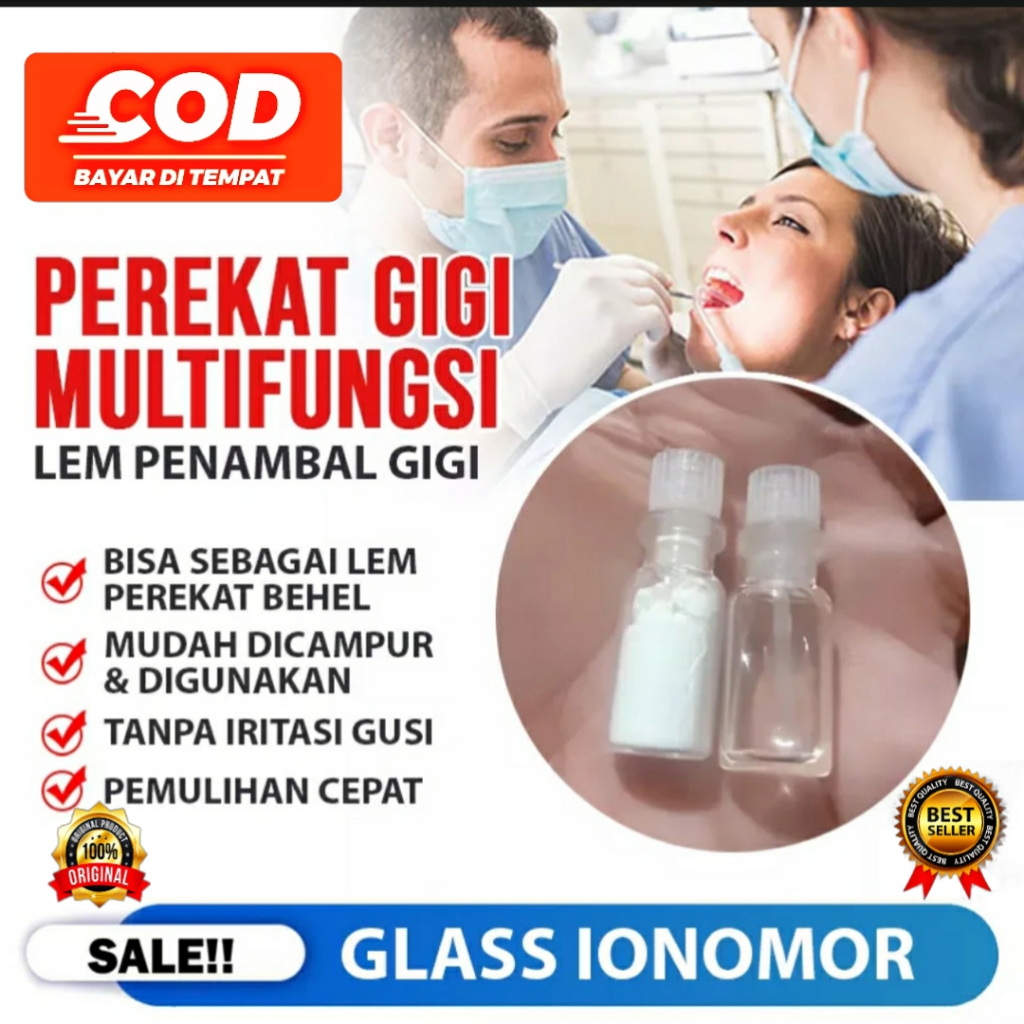 Jual MINI LEM GiC - ORI Glass lonomer cement Lem Behel Tambalan Gigi ...