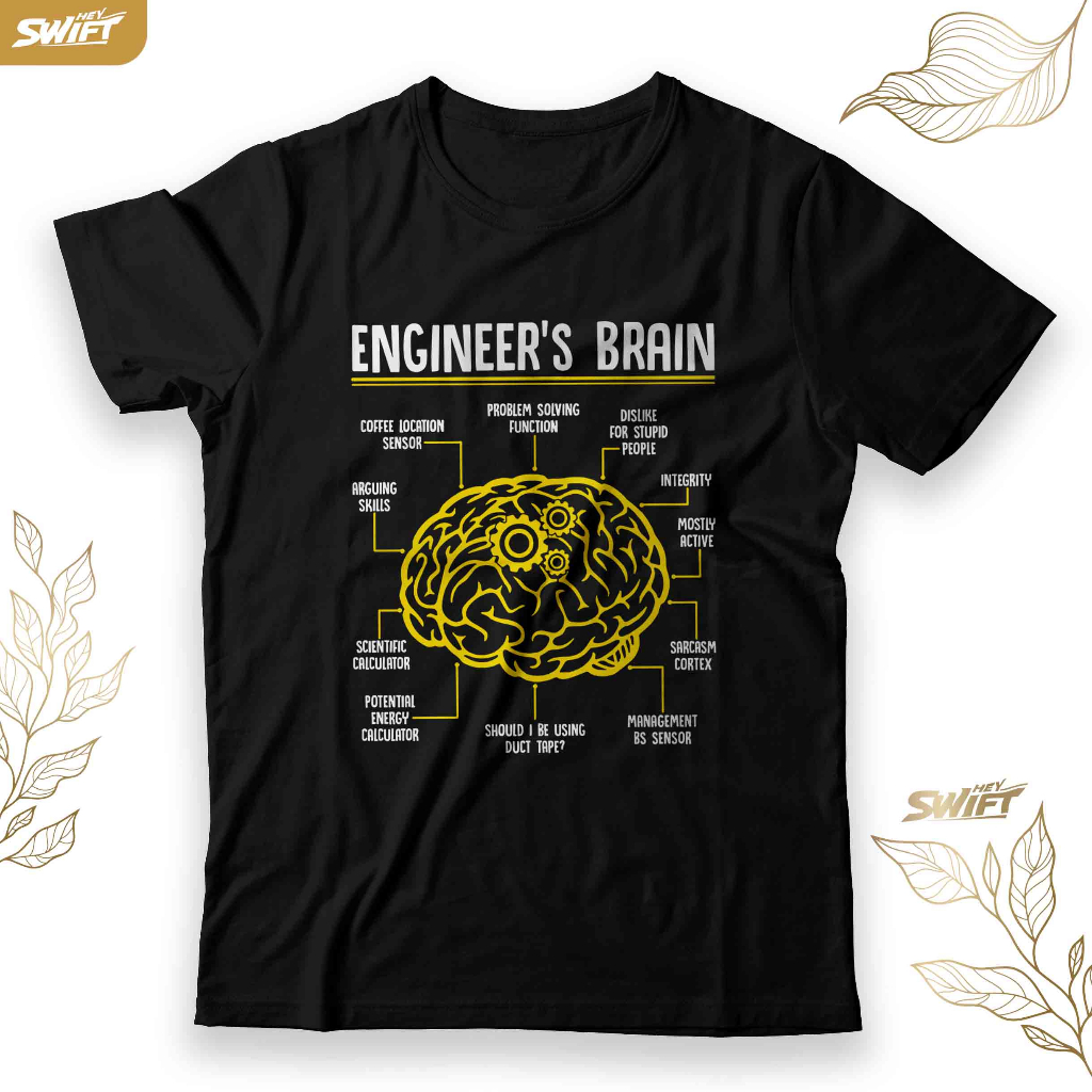 Jual KAOS Engineer's Brain Funny Engineering 2 TSHIRT BAJU DISTRO | Shopee Indonesia