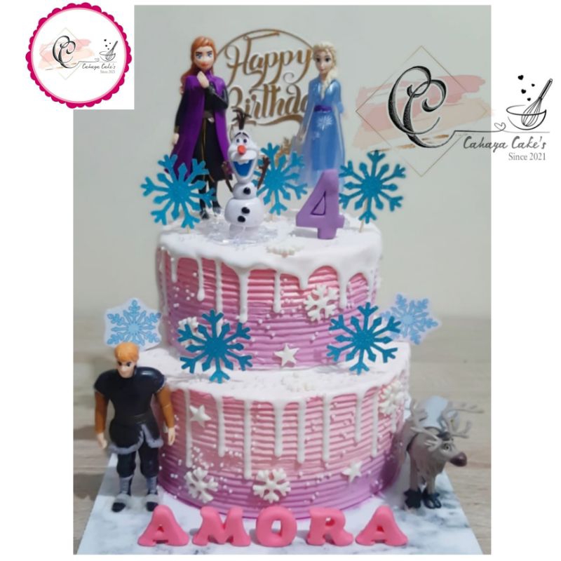 Jual Kue Ulang Tahun Frozen / Kue Ultah Disney Frozen / Frozen Cake ...