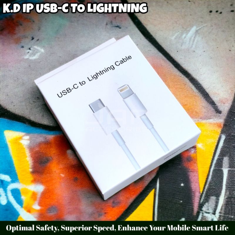 Jual KABEL IP C TO LIGHTNING 20W | Shopee Indonesia