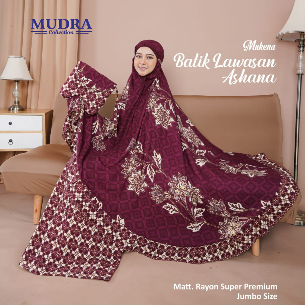 Jual [NEW] MUKENA RAYON PREMIUM DEWASA ASHANA ORI BY MUDRA HIJAB ...