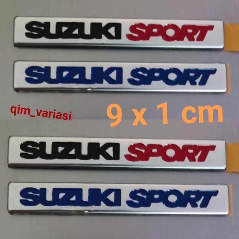 Jual Emblem Logo Suzuki Sport Ertiga Xl7 Apv Karimun Wagon Ignis Baleno ...