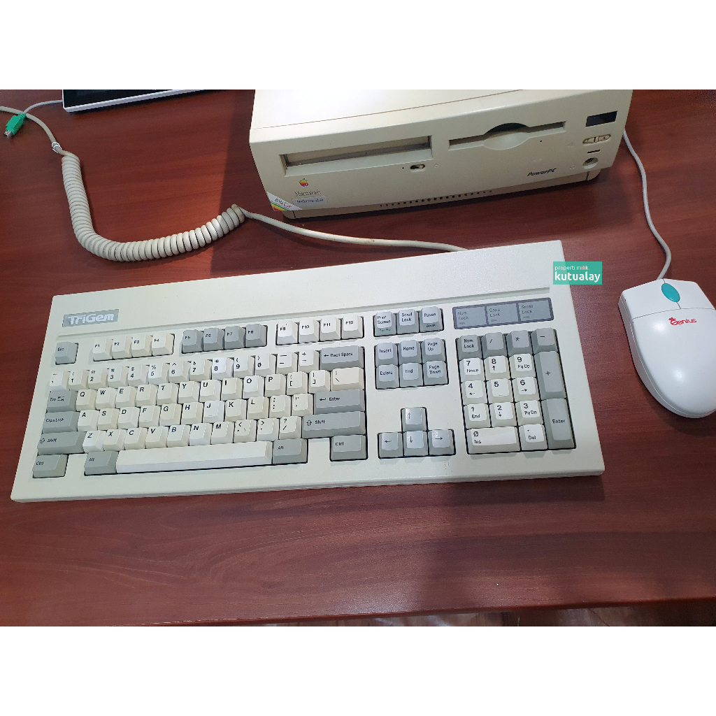 Jual Mechanical Keyboard Jadul Trigem Seijin EAT-1010 Futaba MA Vintage ...