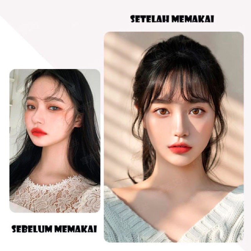 Jual hairclip poni depan Poni palsu poni depan korea poni clip poni ...