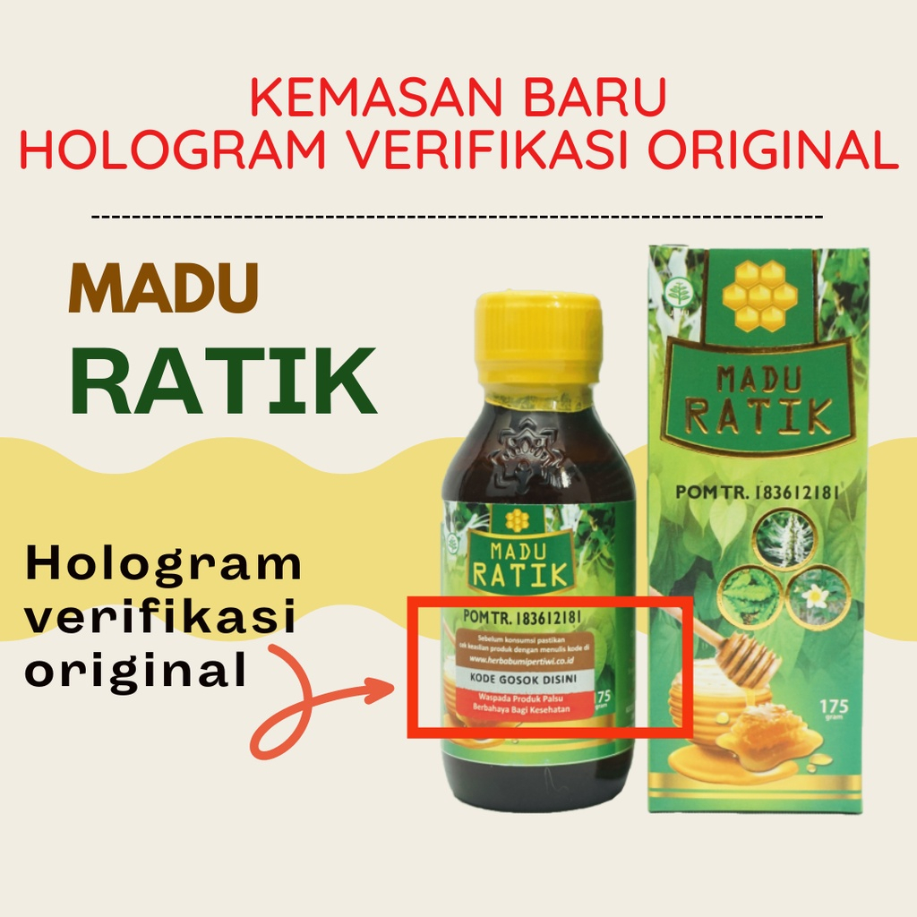 Jual Madu RATIK Original - Madu Rematik Nyeri Otot Kebas Kesemutan ...