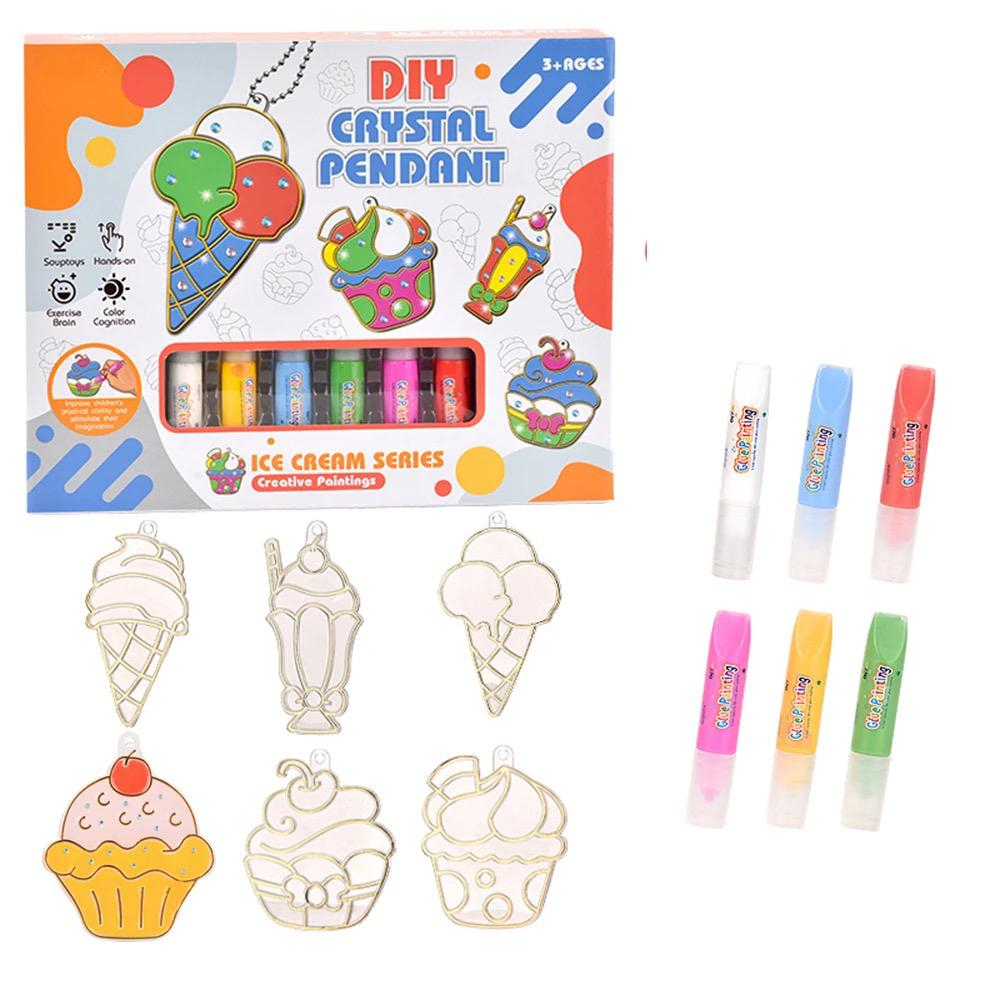 Jual Mainan Edukasi Kreatifitas Anak Mewarnai Gelang 3D DIY Crystal ...
