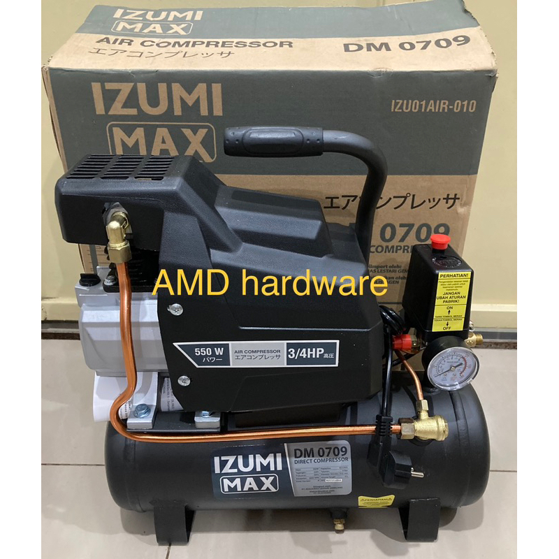 Jual IZUMI DD0709 Kompresor Angin Listrik 3/4 HP DM0709 Original Japan ...