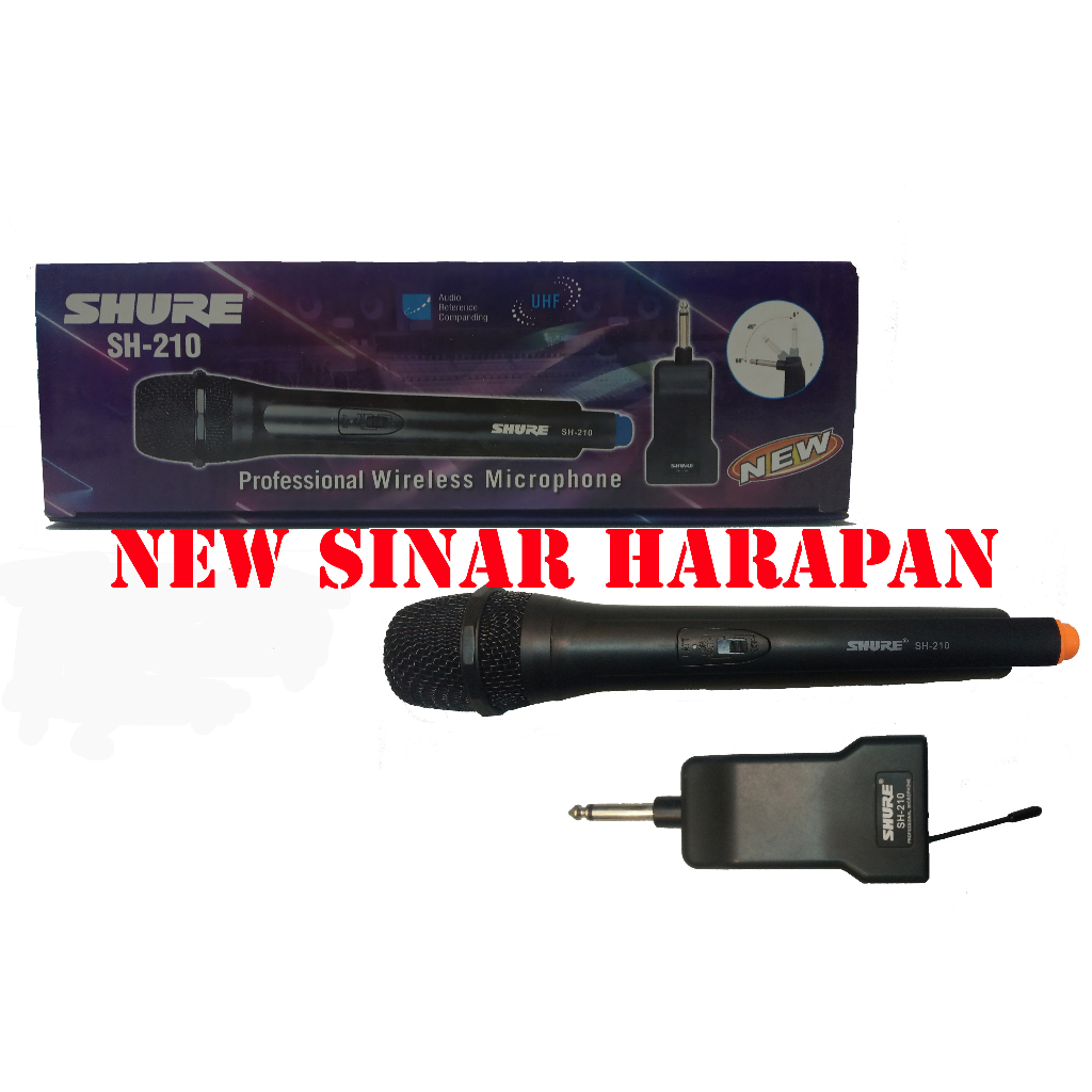 Jual mic shure sh 210 new wireles | Shopee Indonesia
