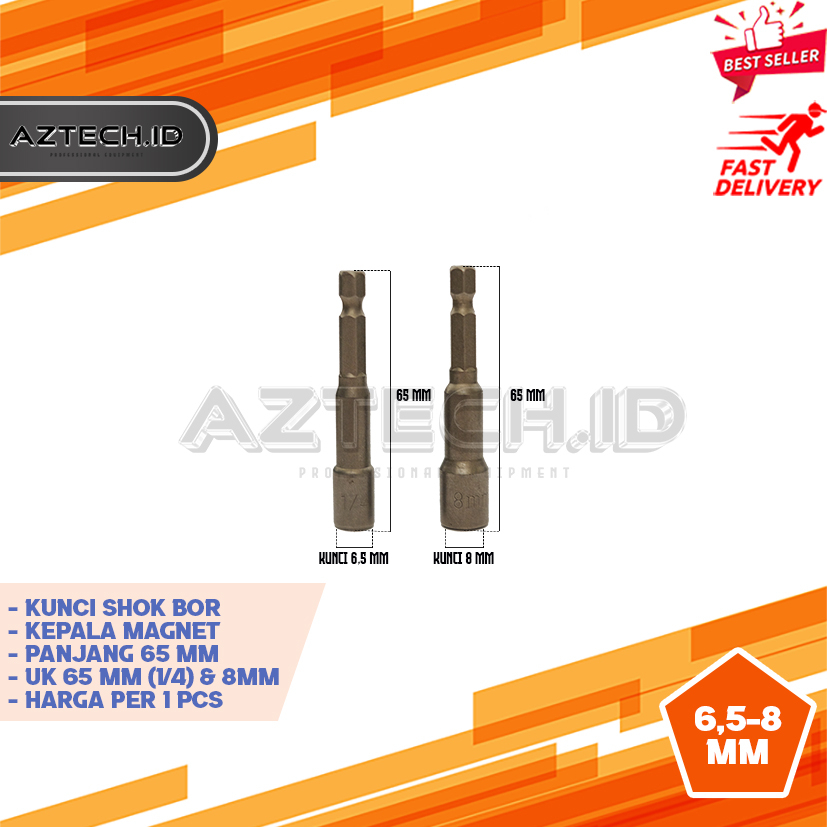 Jual Mata sok baut roofing magnetic 8mm | Shopee Indonesia