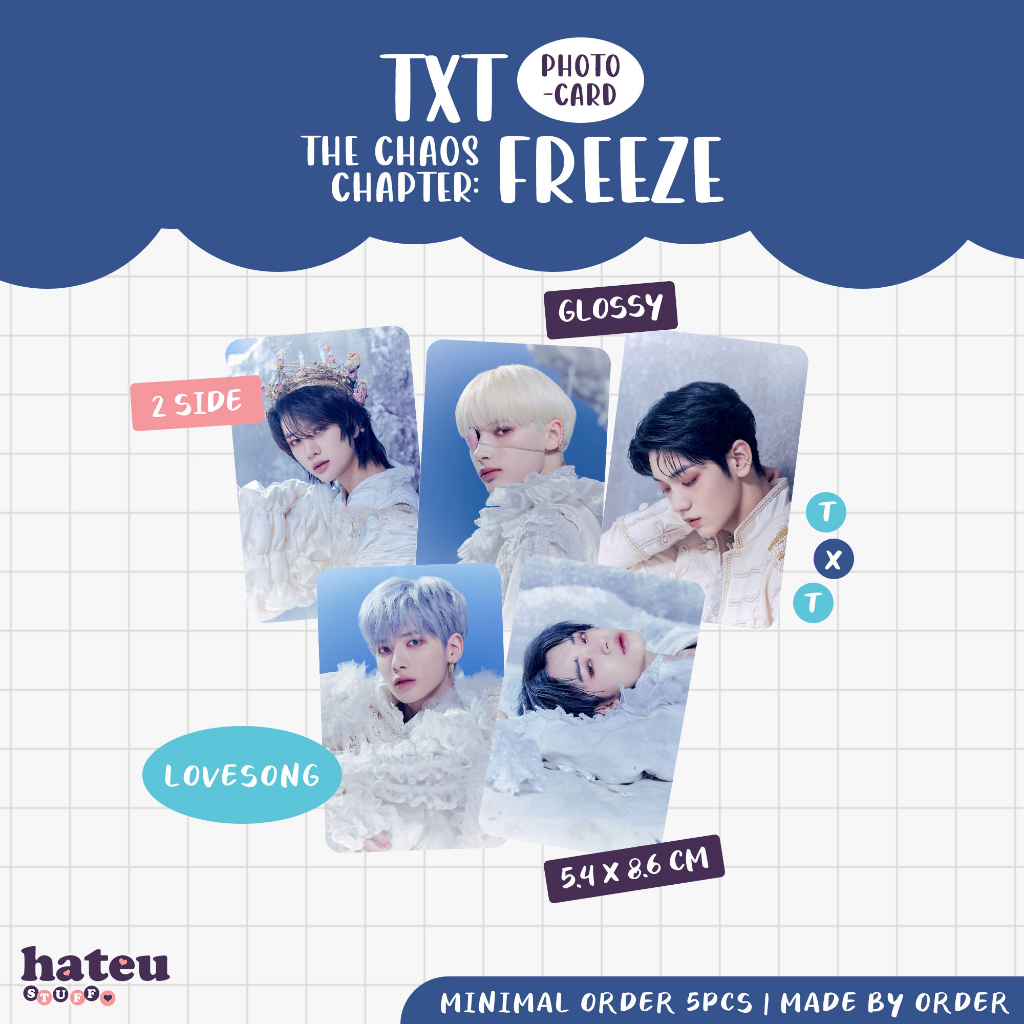 Jual [CLEARANCE SALE] TXT Unofficial Photocard The Chaos Chapter ...