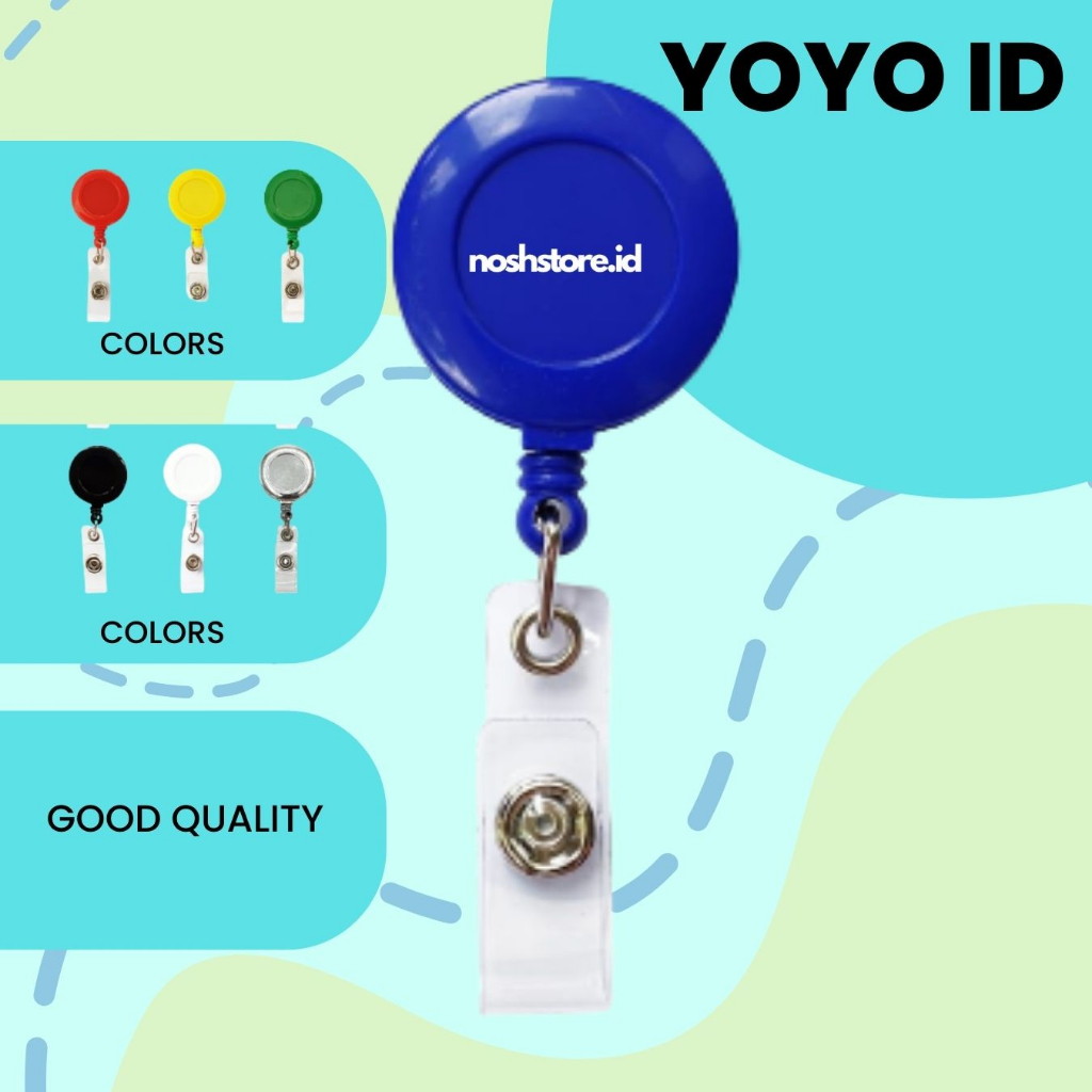 Jual Yoyo Tarik ID Card / Name Tag / Gantungan ID Card / Nametag Yoyo ...