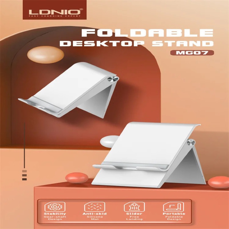 Jual LDNIO MG07 HandPhone HP Holder Stand Desk Tablet Foldable Phone ...