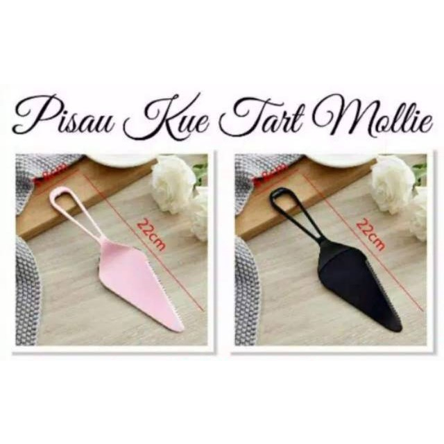 Jual PSK02 Pisau Sendok Kue Tart Mollie Plastik Cake Shovel Knife ...